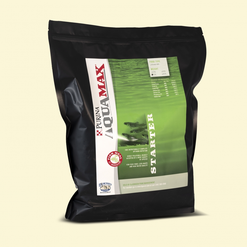 AquaMax Grower 400 Fish Food – 5 lb. Bag | Bjornsen Pond Management
