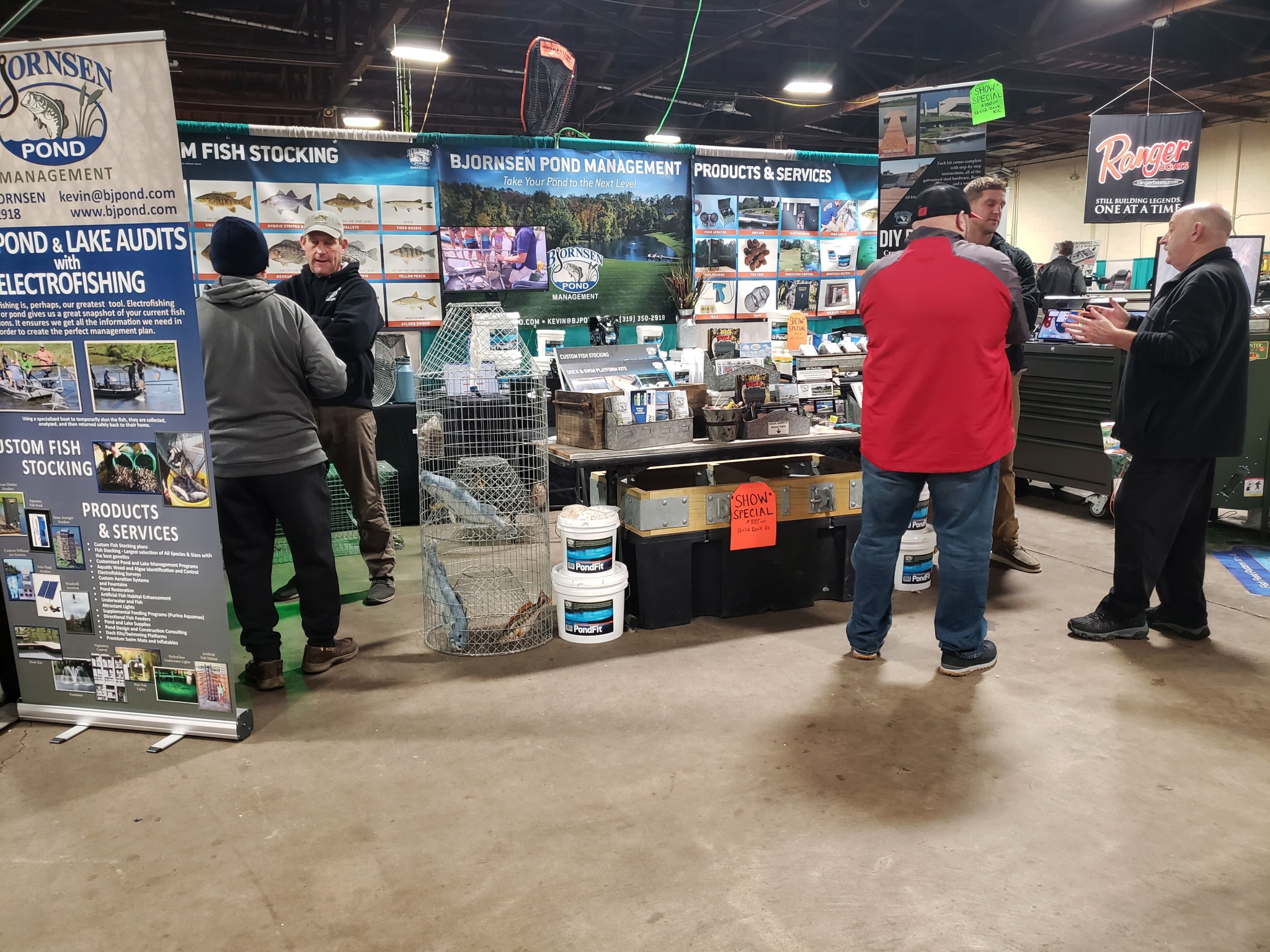 Sports Show Schedule for 2024 | Bjornsen Pond Management